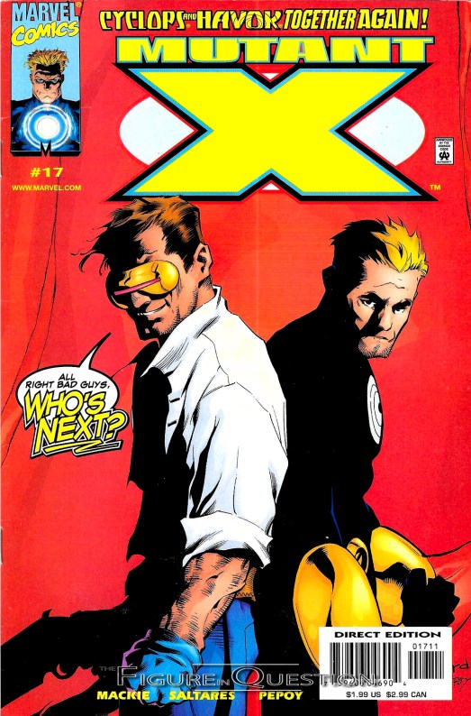 Mutant X Re-Read #18: Cyclops and Havok Together Again! | The Figure In ...