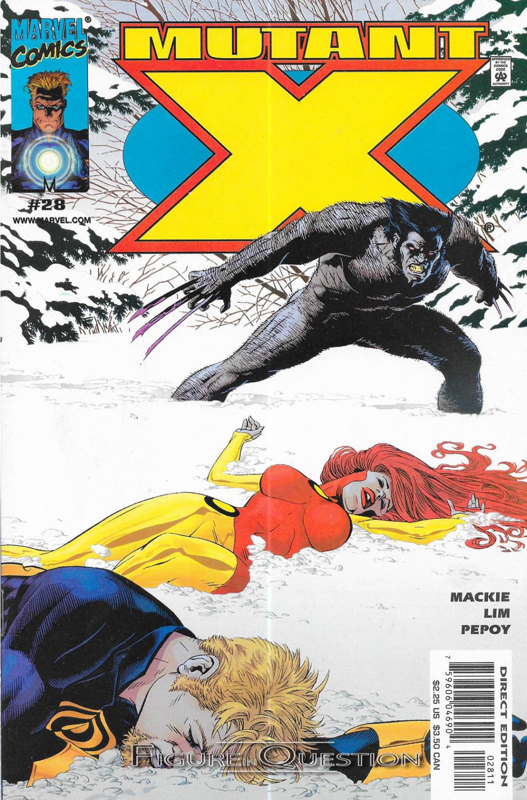 Mutant X Re-Read #30: The Hunted Part 1 | The Figure In Question